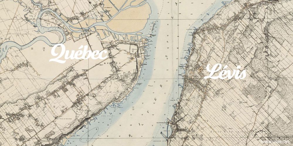 A Historic Snapshot of Québec City & Lévis in 1866 | Tours Accolade